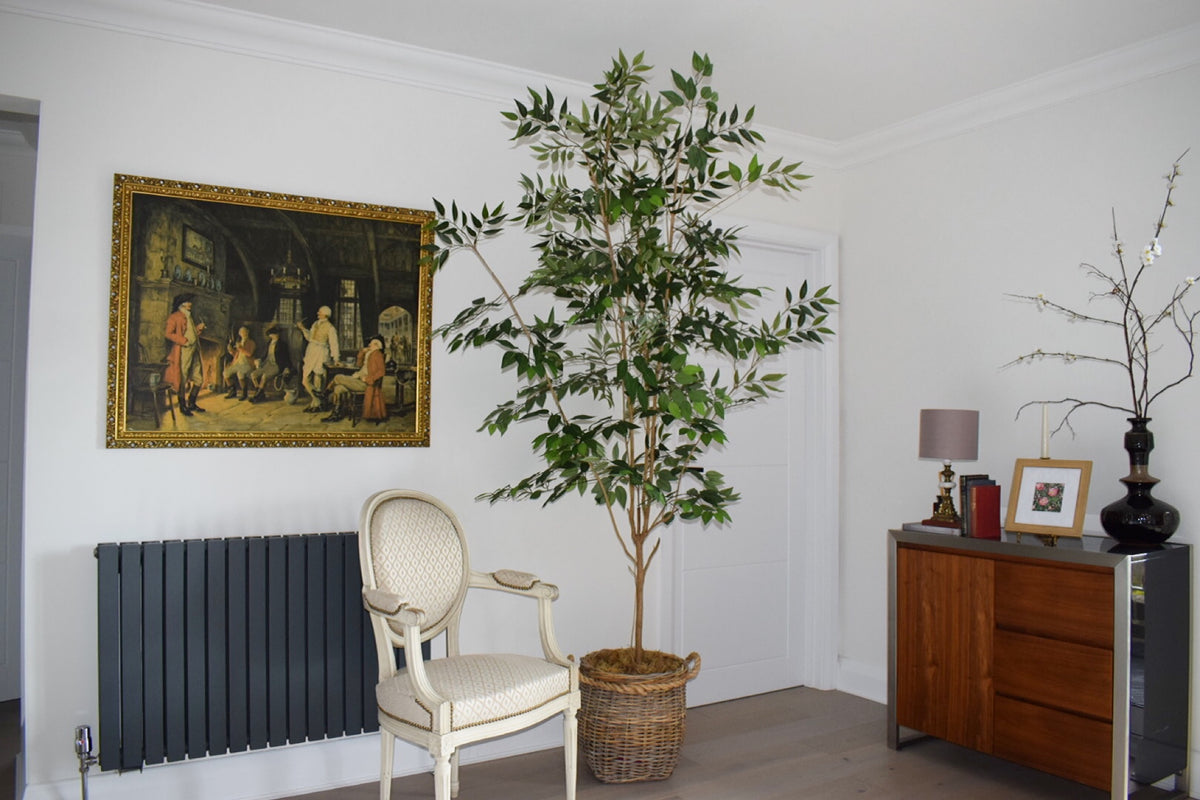 Faux Artificial Matte Ficus Benjamin tree H 240cm – djimbisambartgallery
